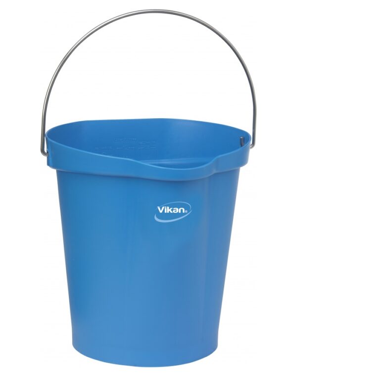 Vikan 5686 Hygiene Bucket 12 Litre in 12 Colours - Provac