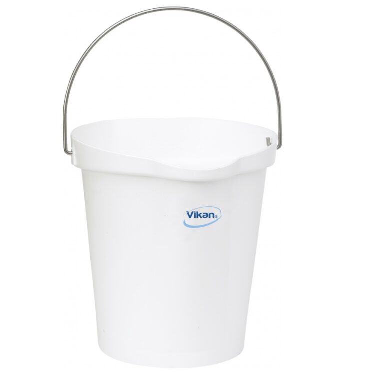 Vikan 5686 Hygiene Bucket 12 Litre in 12 Colours - Provac