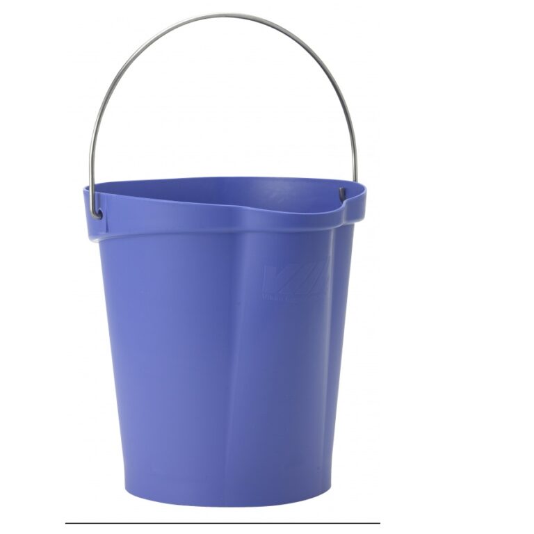 Vikan 5686 Hygiene Bucket 12 Litre in 12 Colours - Provac