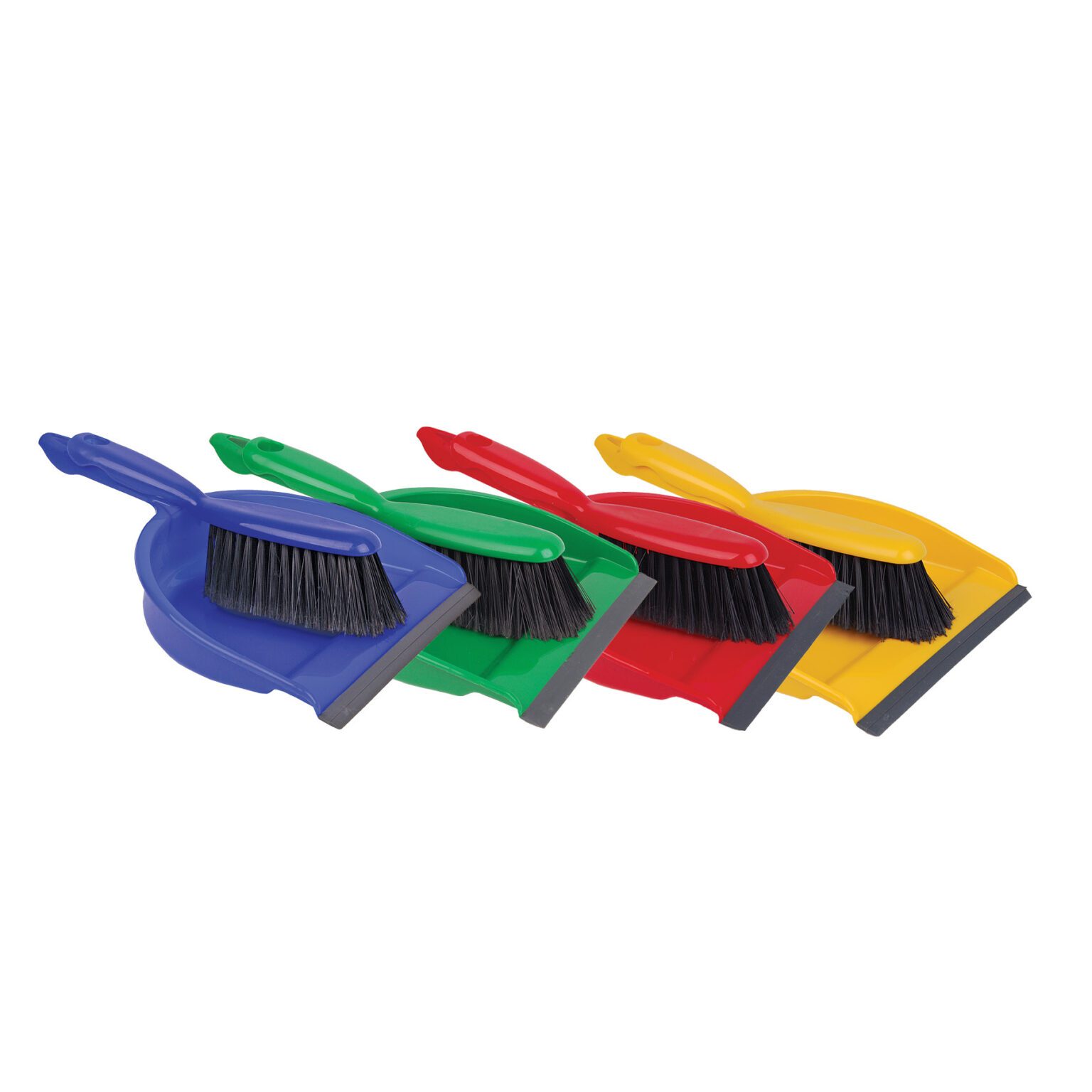 102940 Dustpan & Brush Set in 4 Colours - Provac