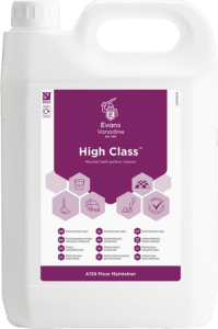 Evans High Class Neutral Hard Surface Cleaner 5 Litre - Provac
